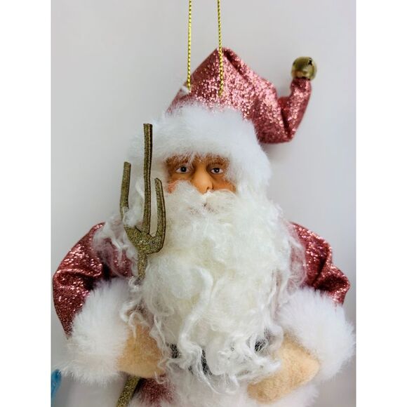 December Diamonds | Holiday | Santa Neptune Mermen Plush Blue Pink ...